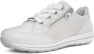 Ara Femme Osaka Basket, Nebbia Blanc/argenté, 40 EU Large