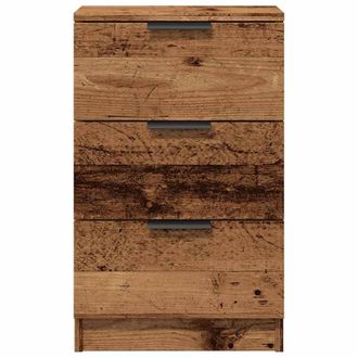 Generic Nachttische, Moderner Aufbewahrungs-Beistelltisch f&uuml;r Schlafzimmer mit Schubladen, Geeignet f&uuml;r die Aufbewahrung und Organisation Im Schlafzimmer (Alt