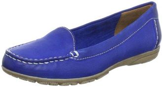 Jana Femme Tendance Mocassin, Bleu Royal 838, 36 EU