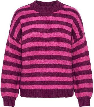 STUDIO UNTOLD Strickpullover Pullover oversized Grobstrick Colorringel