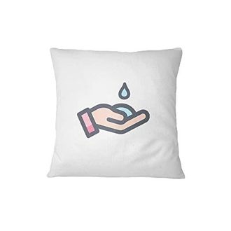 Questo Casa Dekorativ Kissenhülle, Kissenbezug, Zierkissenbezug, Wohnkultur, Für Sofa, Kaffeestube, Größe: 45X45 cm - Entworfen und hergestellt in der Türkiye