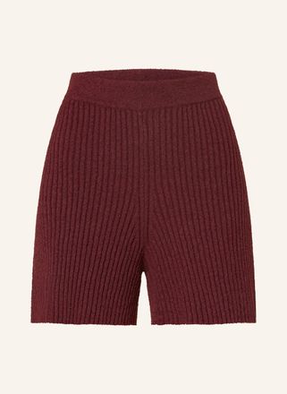 Marc O'Polo Denim Marc Opolo Denim Strickshorts Aus Boucl&eacute; rot