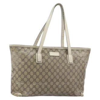 Gucci Pre-owned Plastic Tote Bag - - Pre-owned - Damen - Beige - ONE SIZE