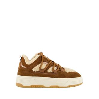 Steve Madden Femme, Chaussures, Brun, Taille: 40 EU Baskets Boomer-F Marron pour Femmes