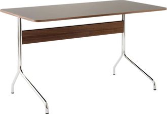 & Tradition Bureau Pavilion AV16, pi&egrave;tement chrom&eacute; & Tradition