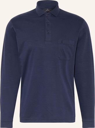 Ragman Ragman Piqu&eacute;-Poloshirt blau