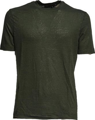 FILIPPO DE LAURENTIIS Homme, Tops, Vert, Taille: M Crew Neck T-Shirt