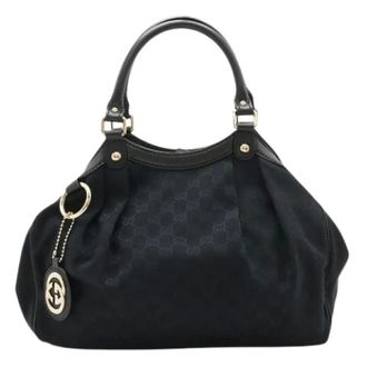 Gucci Sac &agrave; main Pre-owned- Sac fourre-tout - Femme - Pre-owned - Noir - Taille: ONE Size