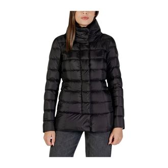 Peuterey Femme, Vestes, Noir, Taille: 38 FR Doudoune courte &agrave; col haut