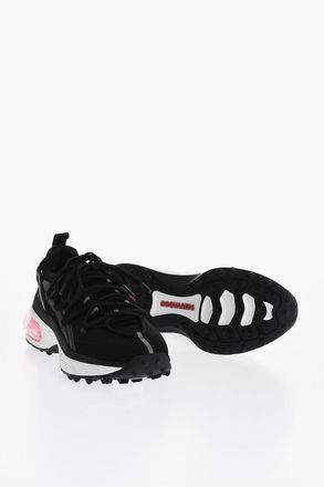 Dsquared2 Niedrige Sneaker BUBBLE aus technischem Gewebe und Neopren Dsquared2