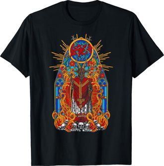 Slayer Goat God Stained Glass T-Shirt