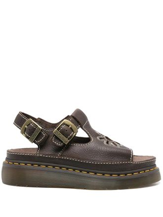 Dr. Martens Dunnet Flower Kelp Brown ar Rogue