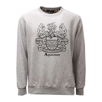 Aquascutum Qmf001L0 Sweatshirt - - Sweatshirts & Hoodies - Herren - Grau - L