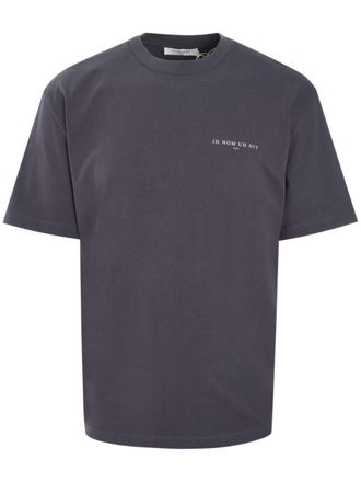 Ih Nom Uh Nit t-shirt à logo imprimé - Gris