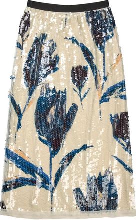 Munthe Femme, Jupes, Multicolore, Taille: 34 FR Midi Skirts