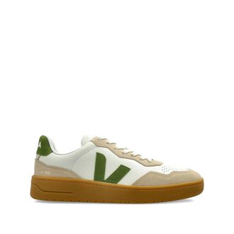 Veja V-90 Leather Suede Sneakers