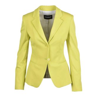 Dondup Femme, Vestes, Vert, Taille: 40 FR Giacca sfiancata