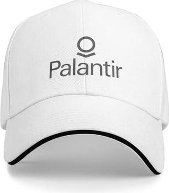 Generic Casquette dHomme, Casquette Palantir Techno Baseball y2k Cute Trucker Cadeau d&eacute;t&eacute; pour Femmes Hommes Kpop Rock Casquettes de Baseball