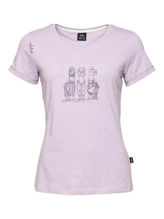 Chillaz Gandia Alpaca Gang Winter T-Shirt Women, 42/42 Damen, Violet