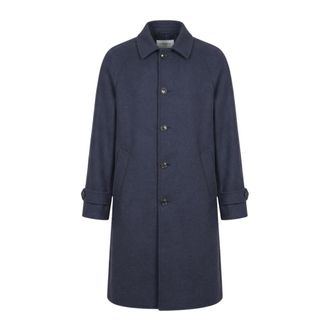 Circolo 1901 Coat Raglan WV - - Coats - Herren - Blau - L