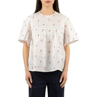 Max Mara Damen, Oberteile, Wei&szlig;, SGr&ouml;&szlig;e