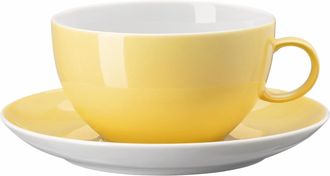 Thomas Sunny Day Soft Yellow Cappuccinotasse 2tlg
