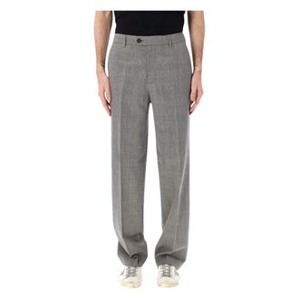 Golden Goose Formelle Hose Prince of Wales - - Trousers - Herren - Grau - M