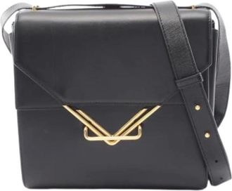 Bottega Veneta Sac bandouli&egrave;re vintage doccasion - Femme - Pre-owned - Noir - Taille: ONE Size