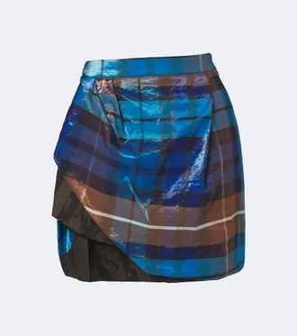 Vivienne Westwood Mini-jupe Zora &agrave; carreaux