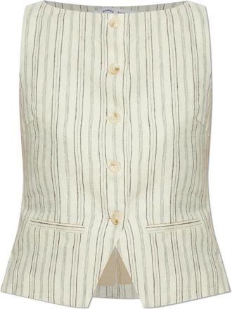 Sams&oslash;e & Sams&oslash;e Femme, Vestes, Beige, Taille: 42 FR Saloves Vest