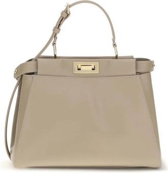 Fendi Peekaboo ISeeU Bag - - Bags - Damen - Beige - ONE SIZE
