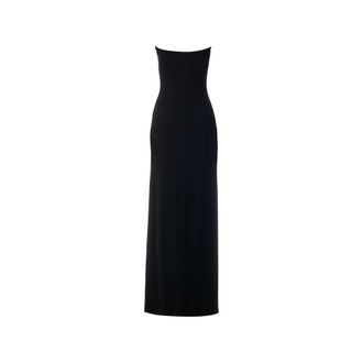 Alexander Wang Strapless Layered Dress - Black