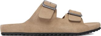 Guess Pantoletten Guess Jeans EO-KANSAS-01 126AM Hellbeige