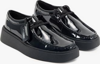 Clarks Mocassins en cuir verni