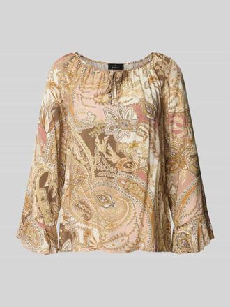 Monari Regular Fit Bluse aus Viskose mit Paisley-Muster