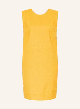 Windsor Windsor. Kleid Mit Leinen gelb