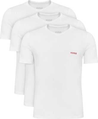 HUGO BOSS T-Shirt-Set 50566316 Wei&szlig; Regular Fit