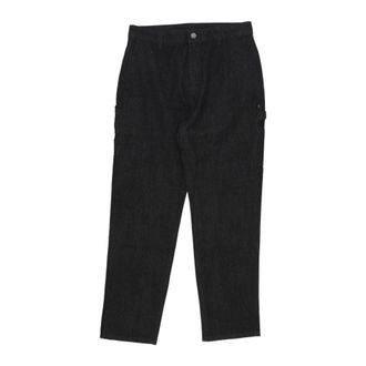 Dolly Noire Denim Carpenter Hose Schwarz - - Trousers - Herren - Schwarzk - L