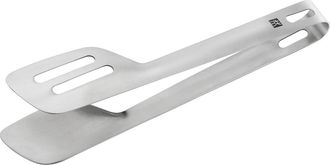 Zwilling Pro Universal-, Grill-, Küchen-, Pasta- und Salatzange oder zum Servieren, Ergonomisch geformter Griff, Rostfreier Edelstahl, Silber
