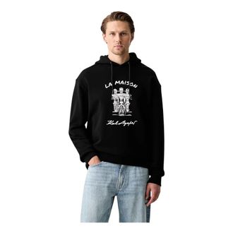Karl Lagerfeld Hoodie - - Sweatshirts & Hoodies - Herren - Schwarzk - M
