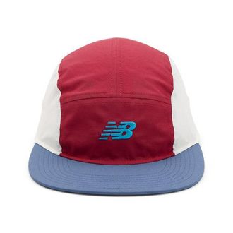 New Balance Unisex 47 Multi-Colored 5 Panel in Rot/Beige, Nylon, Gr&ouml;&szlig;e OSZ