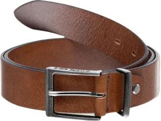 Les Deux Homme, Accessoires, Brun, Taille: 95 CM Walker Leather Belt