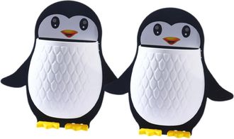 Artibetter 2 St&uuml;ck Teiliges Wand Organizer Pinguinform Fernbedienung Halter Wandmontage Kunststoff Aufbewahrungsbox f&uuml;r Schlafzimmer K&uuml;che Badezimmer B&uuml;ro