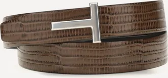 Tom Ford Reversible T Icon Belt Male 100