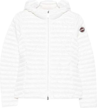 Colmar Femme, Vestes, Blanc, Taille: 36 FR Doudoune L&eacute;g&egrave;re &agrave; Capuche