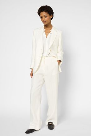 Gerard Darel Blazer en lin - ROMANCIA - Ecru