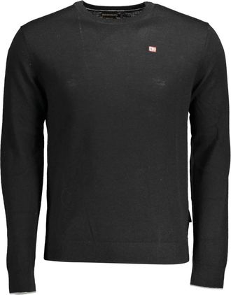 Napapijri unisex, Sweatshirts et sweats &agrave; capuche, Noir, Taille: 2XL Pull &agrave; manches longues