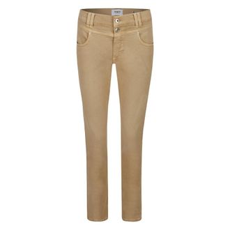 Angels D&uuml;nner Knopf - - Jeans - Damen - Braun - 3XL L30