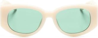 Casablanca Femme, Accessoires, Beige, Taille: ONE Size Wave Lunettes de soleil