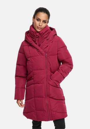 Marikoo Winterjacke Virenaa mit extra hohem Kragen und warmem Fleecefutter